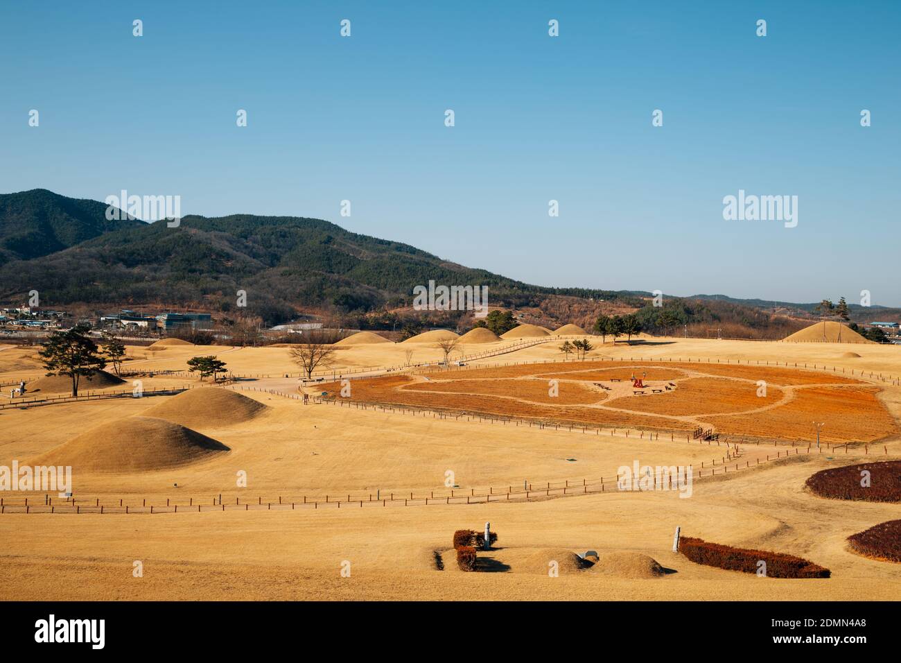 Jomunguk Historical Site, Royal Tomb of King Gyeongdeok, ancient ruins ...