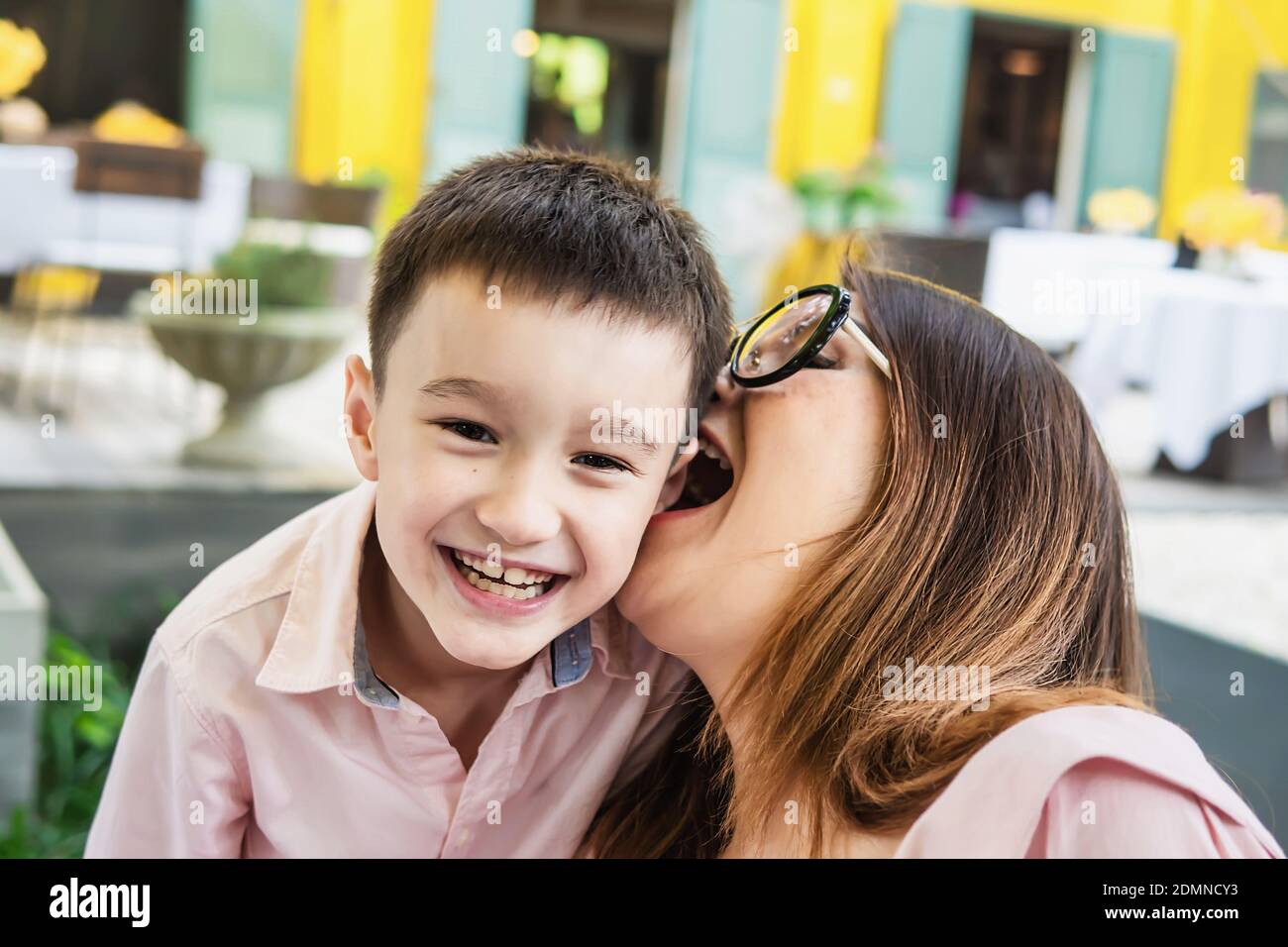 Ear biting hi-res stock photography and images - Alamy