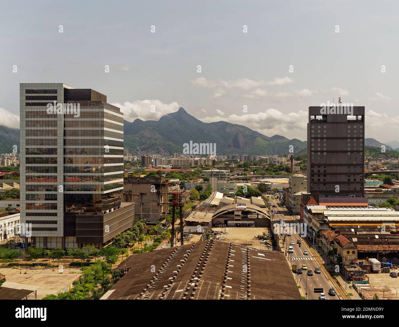 The Porto Maravilha development area in the Old Port of Rio de Janeiro ...