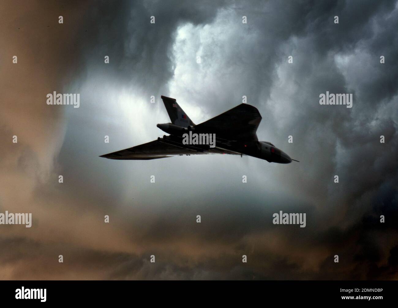 The avro vulcan is a jet powered tailless delta wing high altitude hi ...