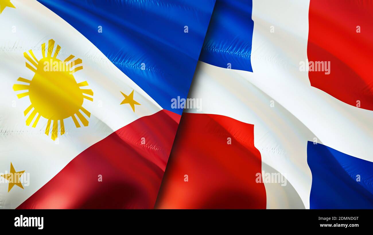 Dominican republic philippines flag hi-res stock photography and images ...