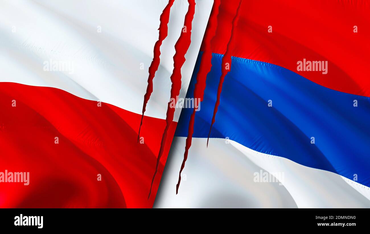 Serbia poland flag hi-res stock photography and images - Alamy