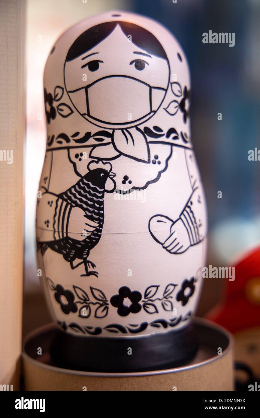 Matryoshka doll mask hi-res stock photography and images - Alamy