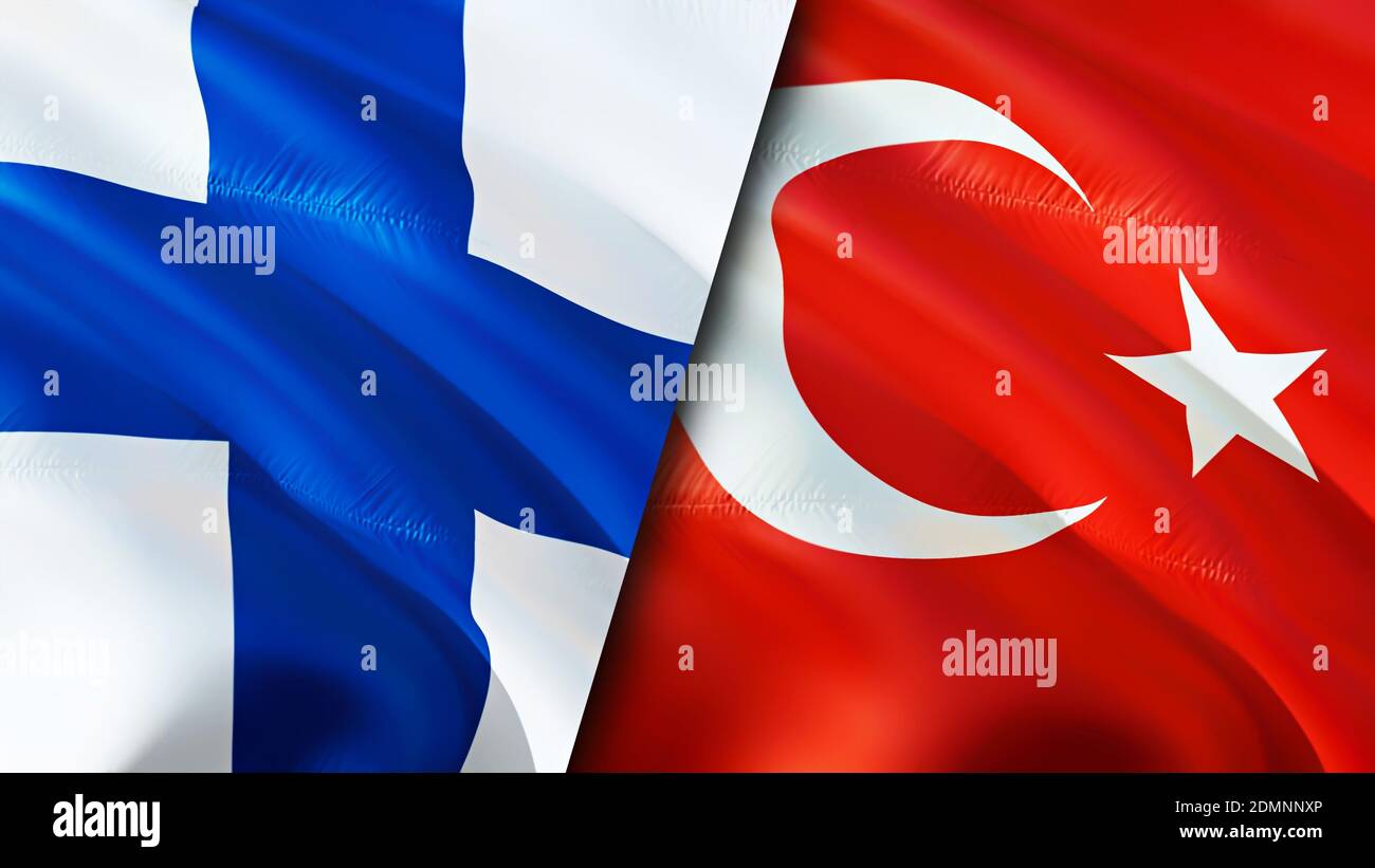 Finland turkey flag hi-res stock photography and images - Alamy