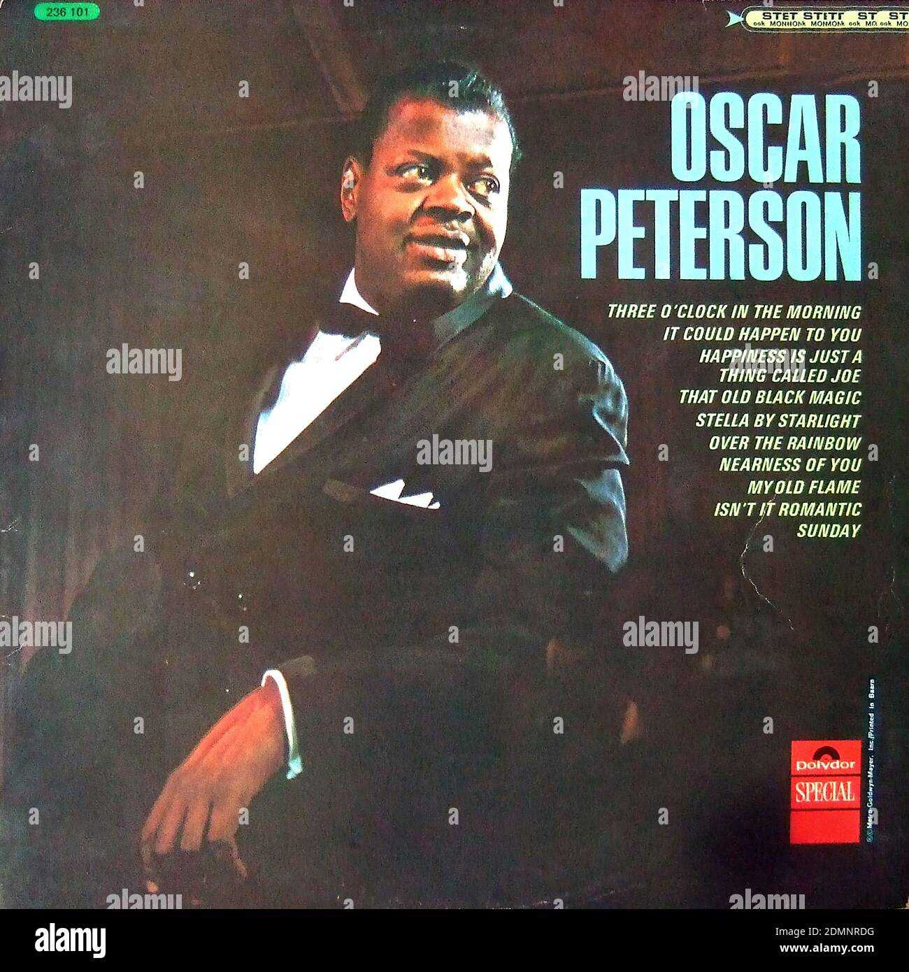 Oscar Peterson - Vintage vinyl album cover Stock Photo - Alamy