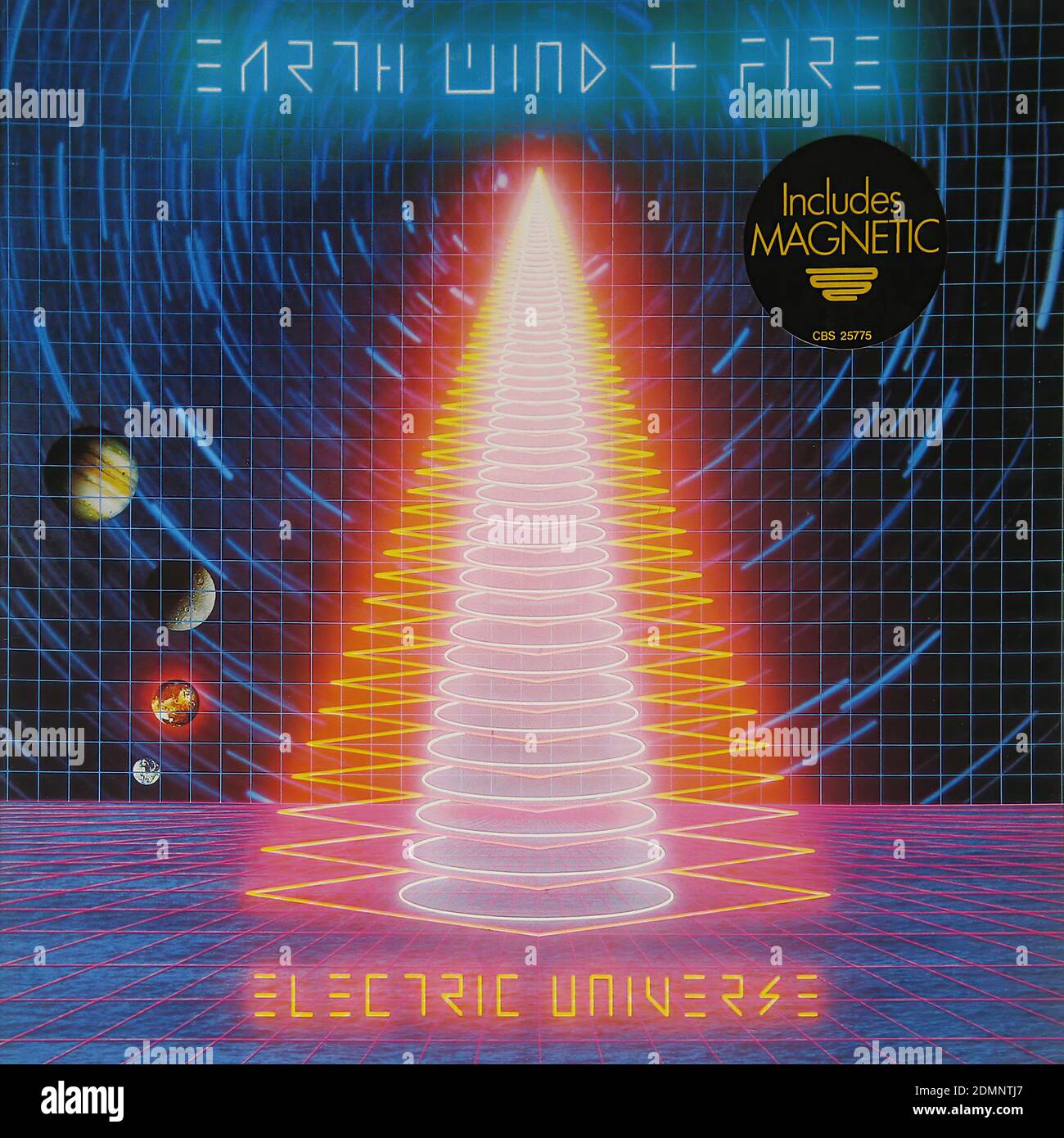 Earth Wind & Fire Electric Universe Magnetic - Vintage Vinyl Record ...