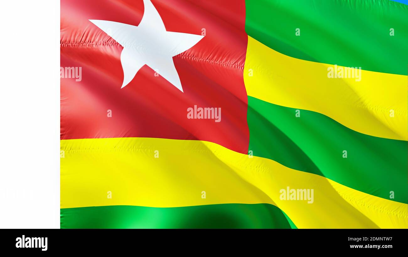 Nepal and Togo flags. 3D Waving flag design. Nepal Togo flag, picture ...