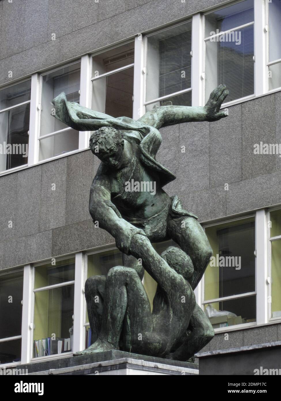 LONDON, UNITED KINGDOM - Jun 08, 2012: Bernard Meadows' statue 'The ...