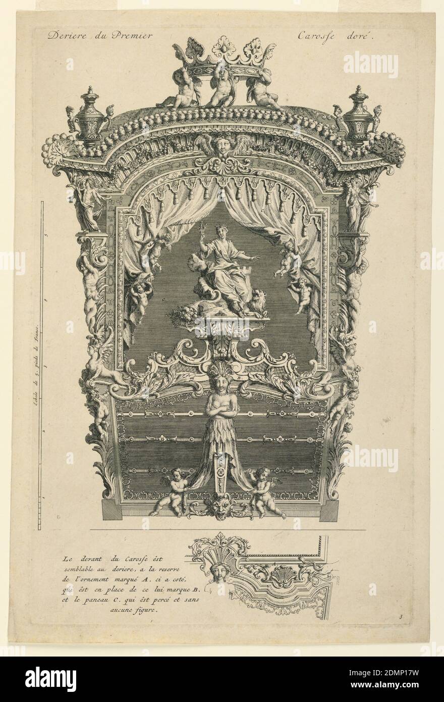 Rear View of the First Gilded Carriage, Bernard Picart, 1673–1733 ...