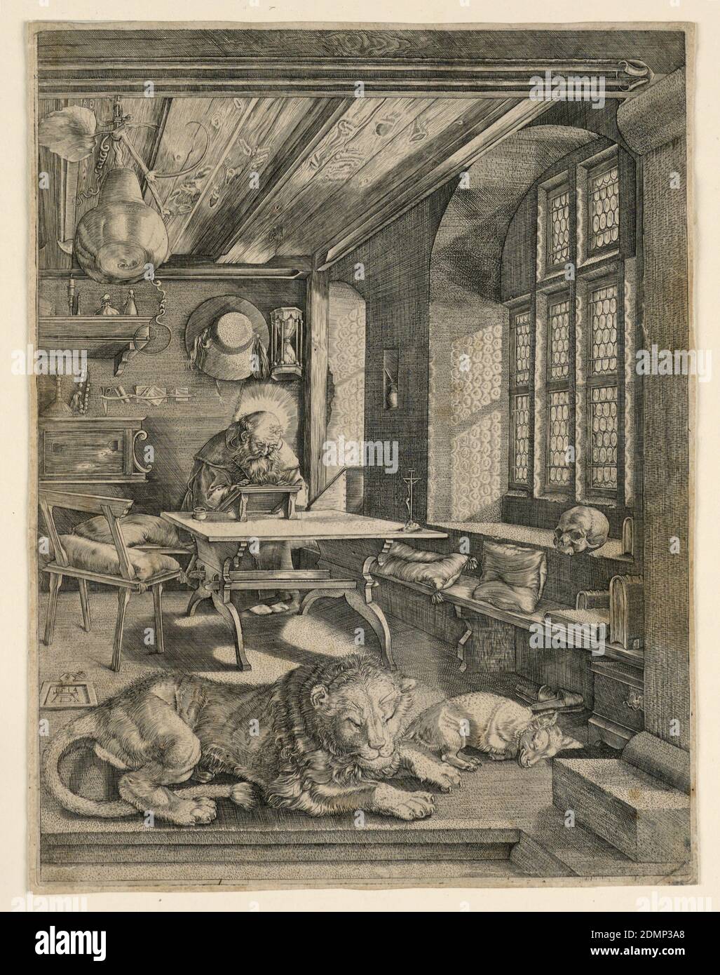 Albrecht Durer Saint Jerome In His Study