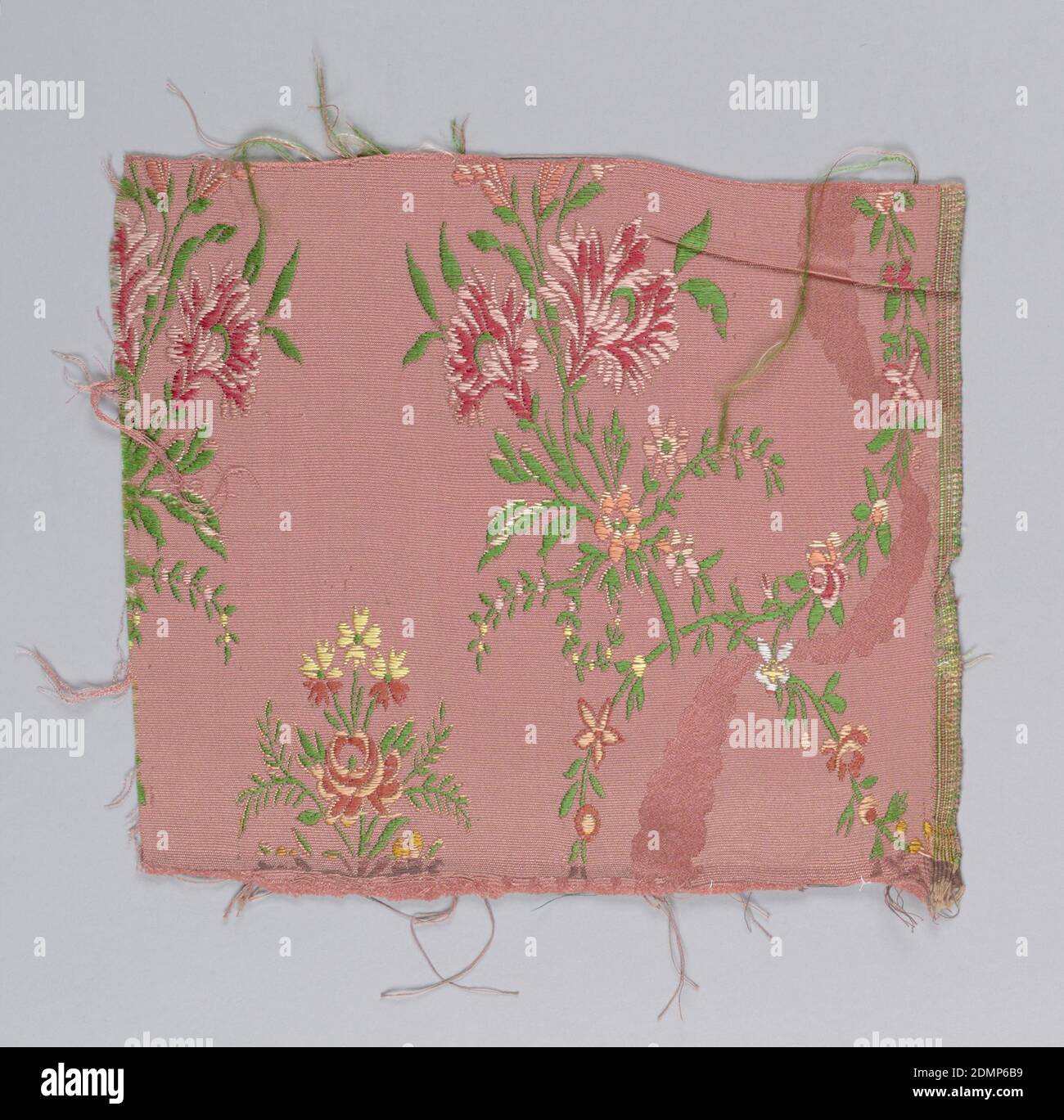 Sample of textile, Orinoka Mills, (Philadelphia, Pennsylvania, USA ...