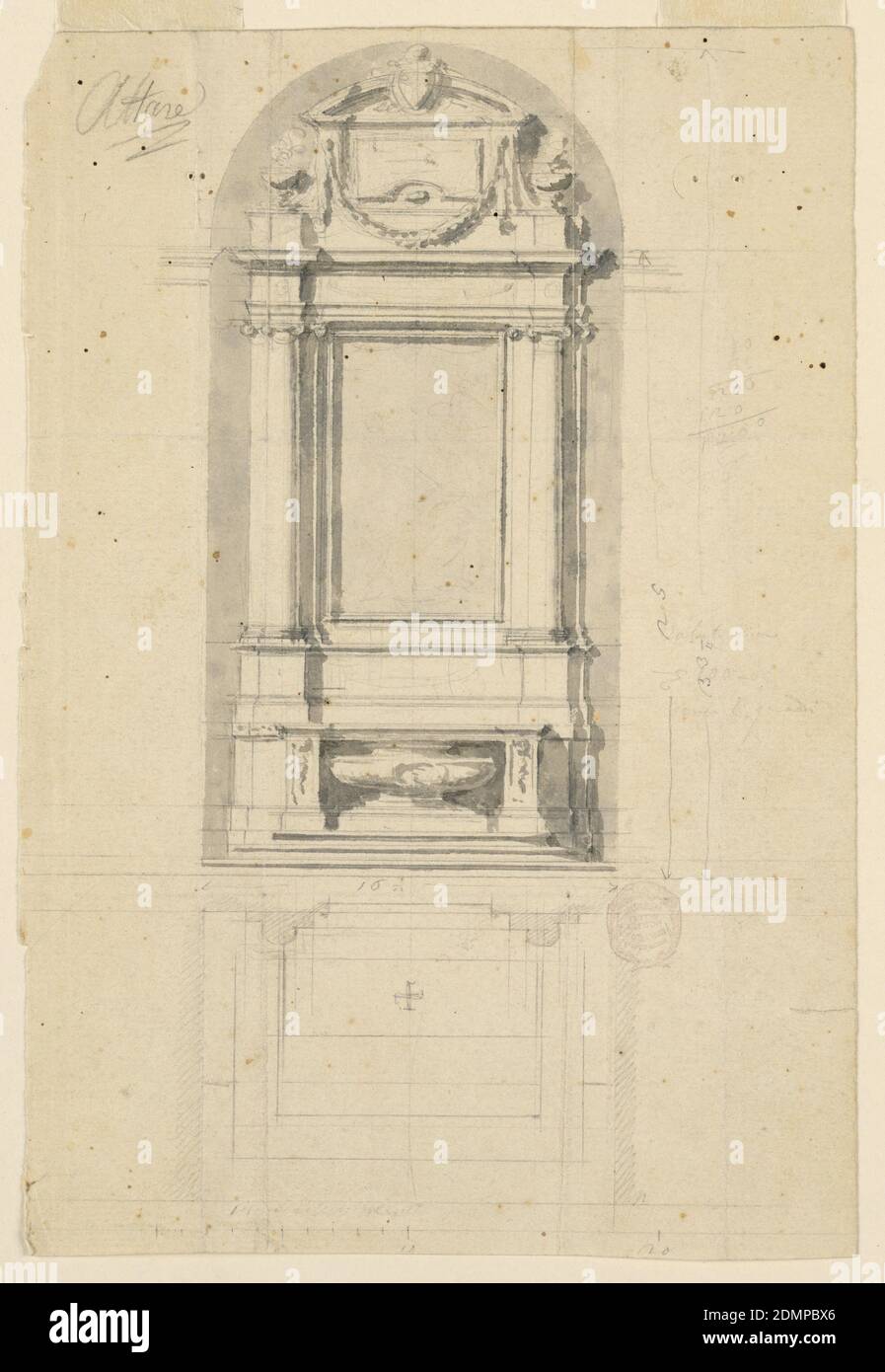 Ionic engaged columns hi-res stock photography and images - Alamy