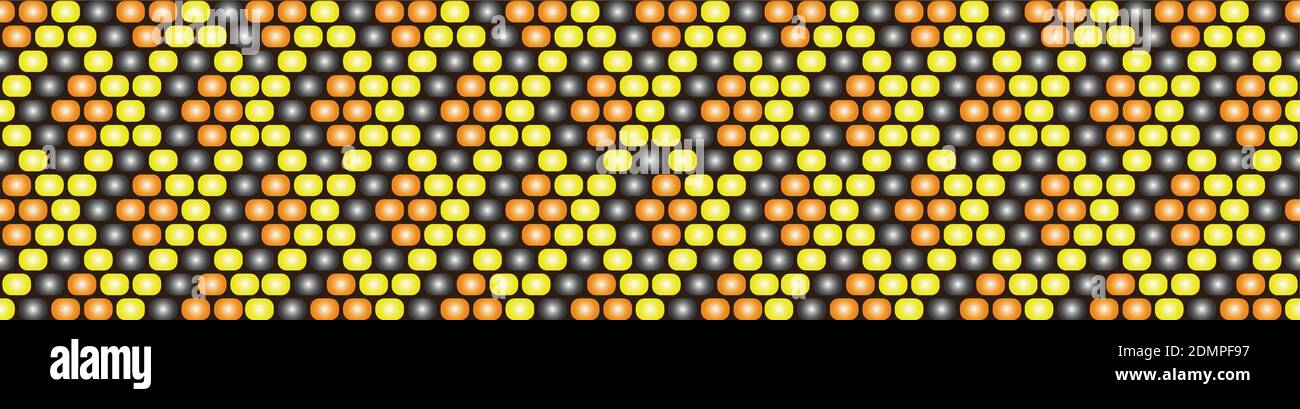 Vector seamless pattern of beads Stock Vector Image & Art - Alamy