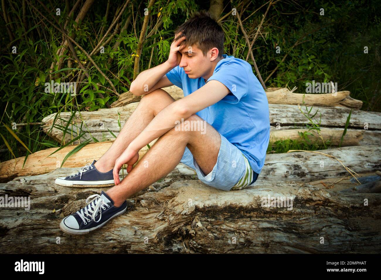 Cute shorts teen hi-res stock photography and images - Alamy
