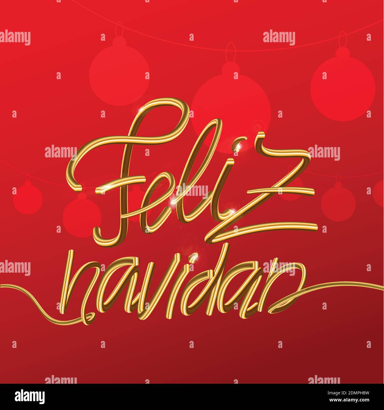 Feliz navidad Stock Vector Images - Alamy