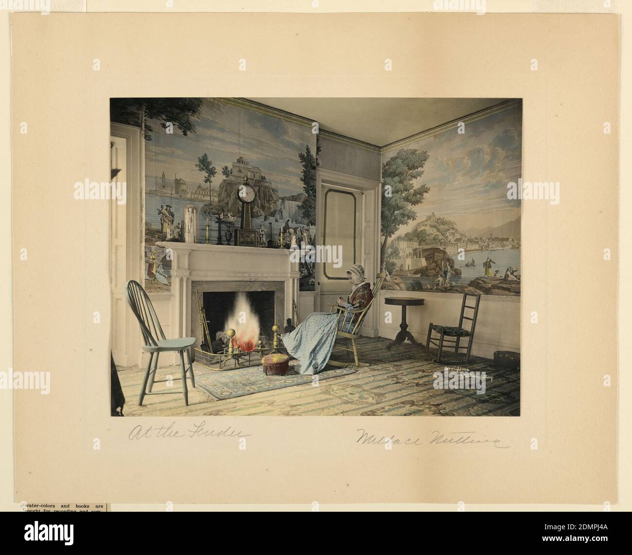 American colonial parlor hi-res stock photography and images - Alamy