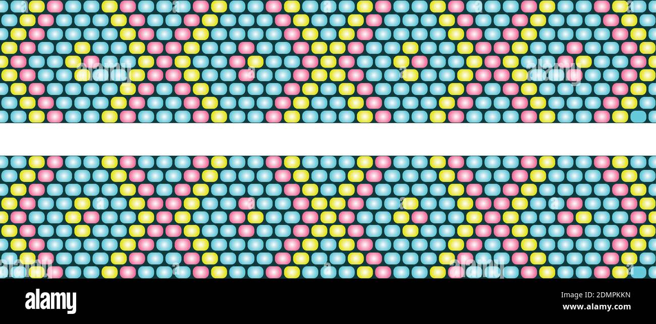 Vector seamless pattern of beads Stock Vector Image & Art - Alamy