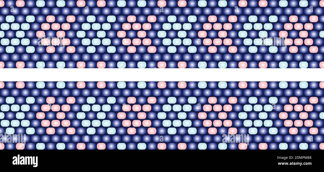 Vector seamless pattern of beads Stock Vector Image & Art - Alamy