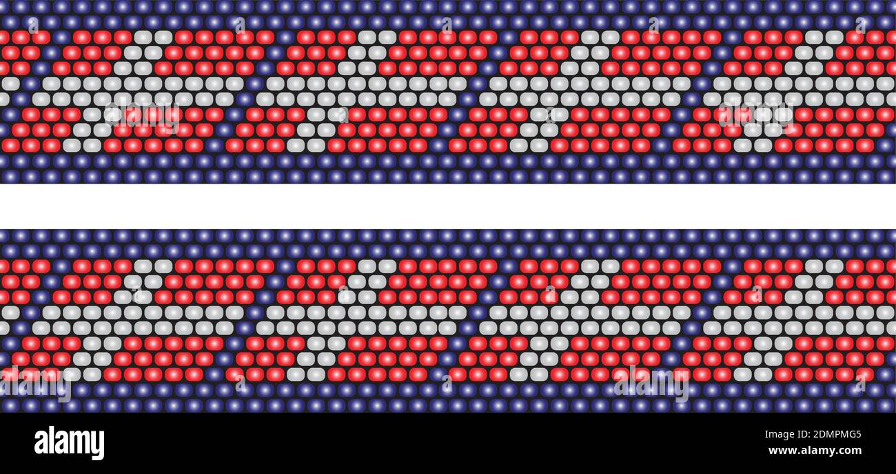 Vector seamless pattern of beads Stock Vector Image & Art - Alamy