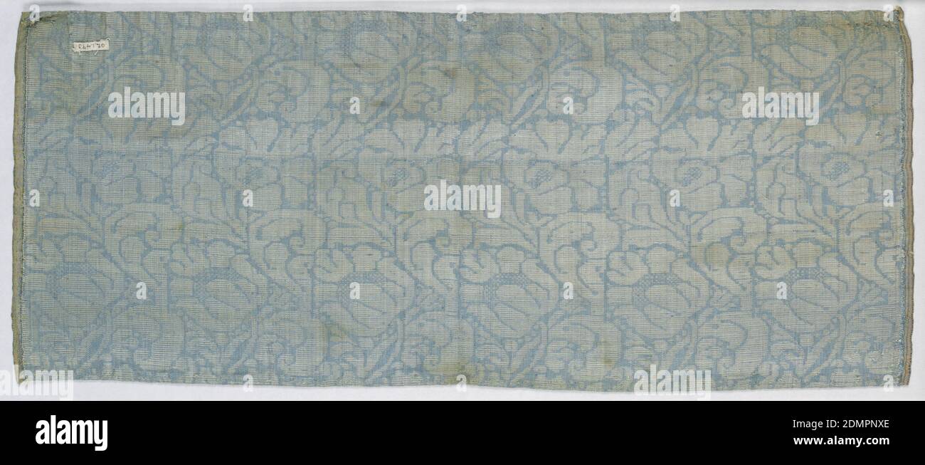 Fragment, Medium: silk, metallic Technique: plain weave and, Selvage to ...