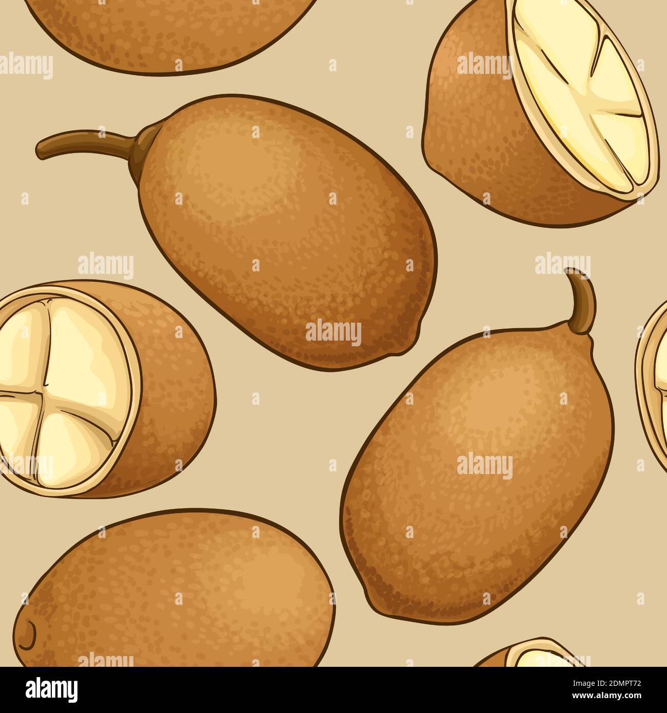 Cupuacu fruit Stock Vector Images - Alamy