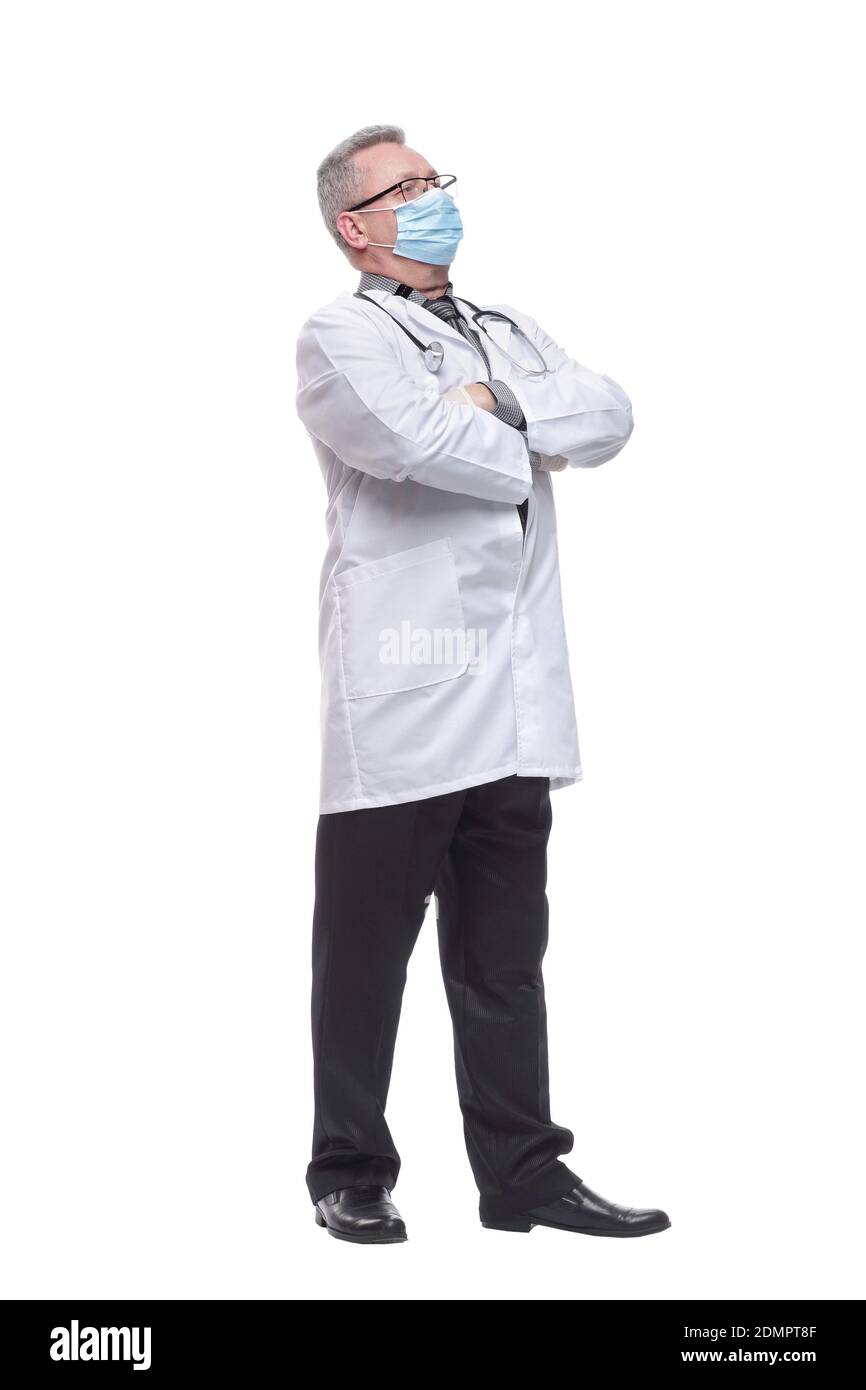 Physician patient face mask Cut Out Stock Images & Pictures - Alamy