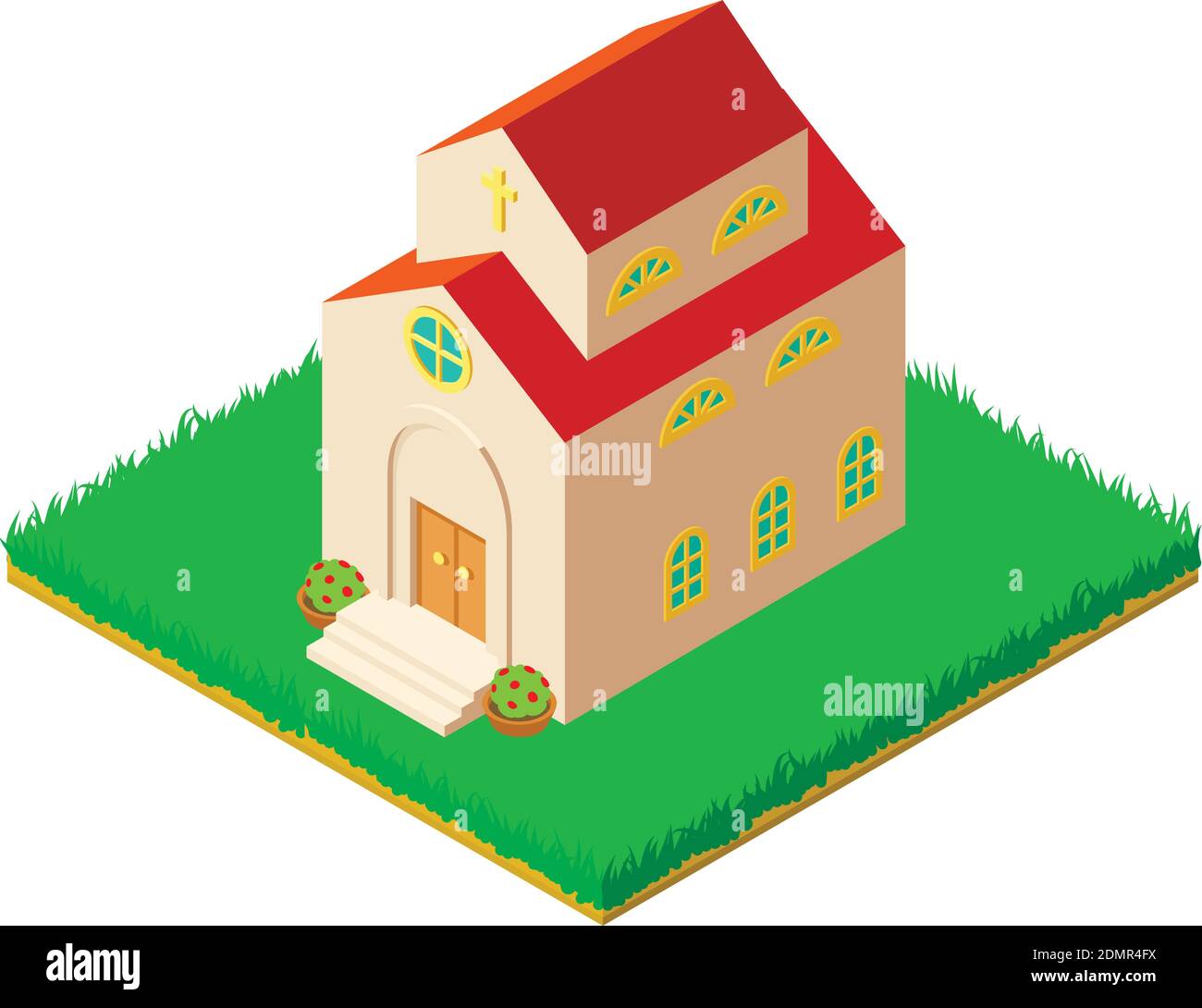 Sacred place icon. Isometric illustration of sacred place vector icon ...