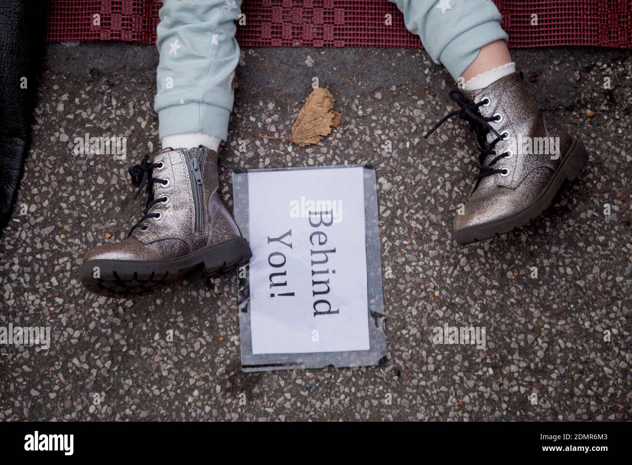 Pop-up Street Panto: The Scrooge. Walthamstow E17 2019 Stock Photo - Alamy