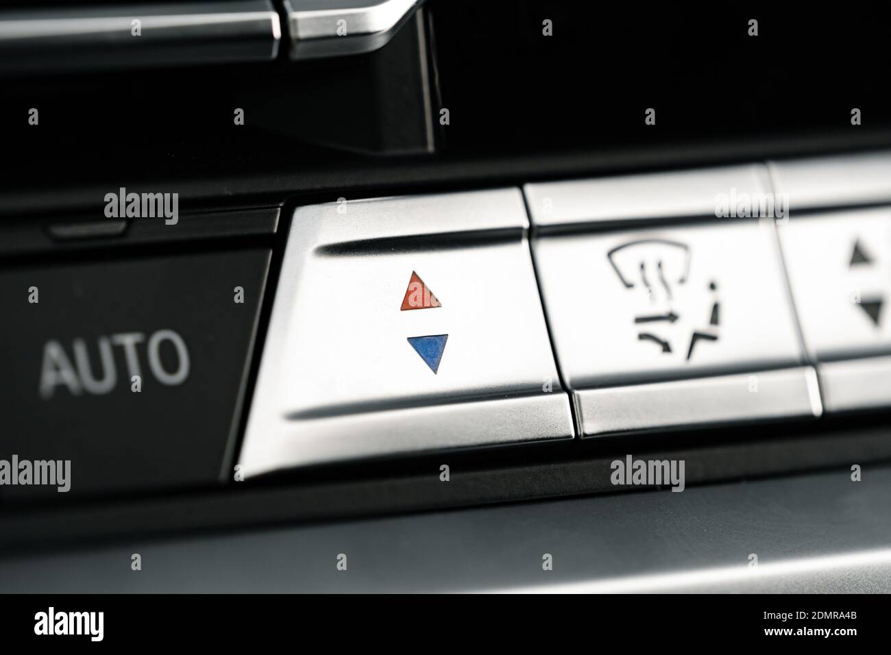 Car dashboard control panel buttons close up Stock Photo - Alamy