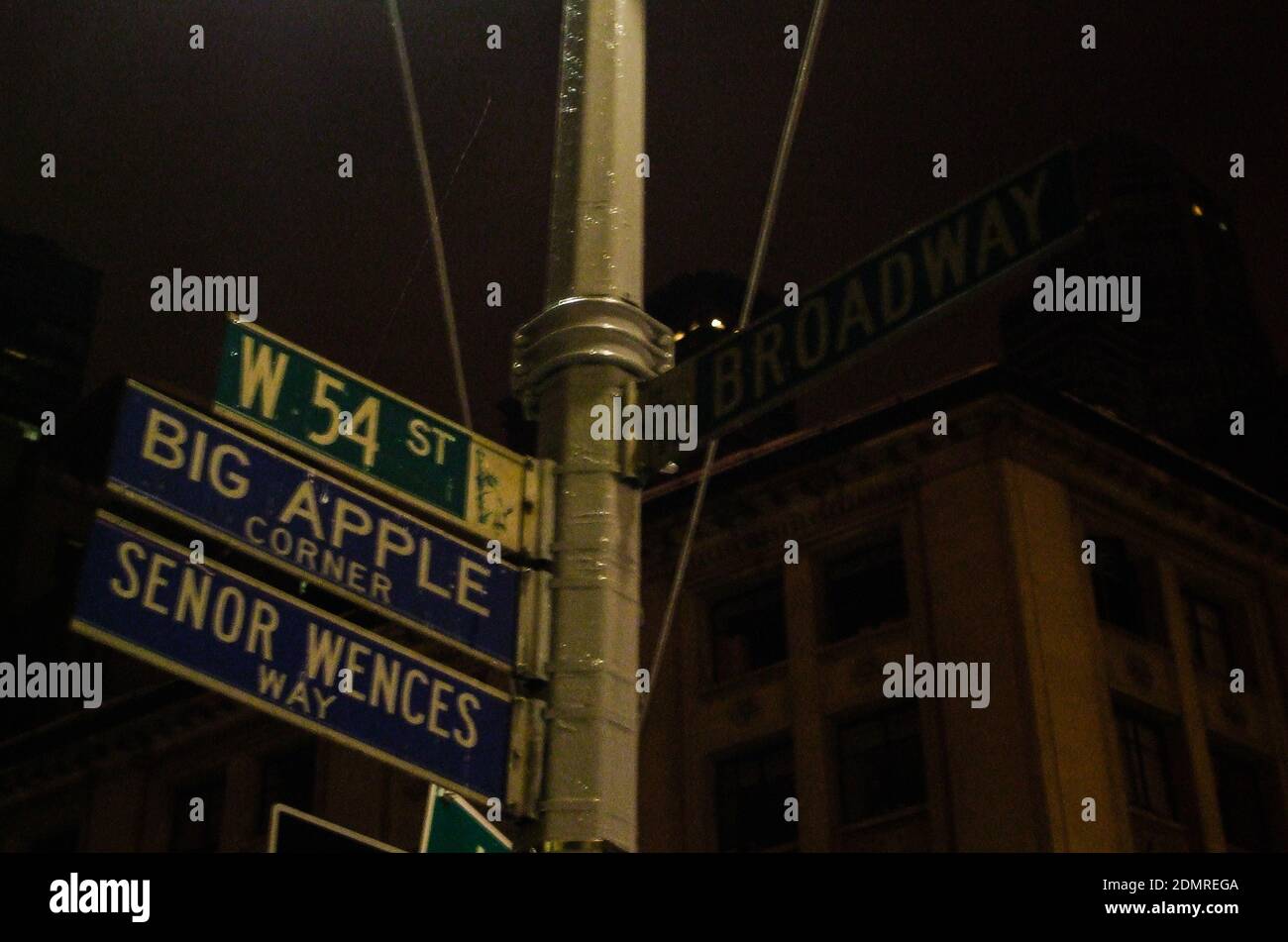 New York City street signs Stock Photo - Alamy