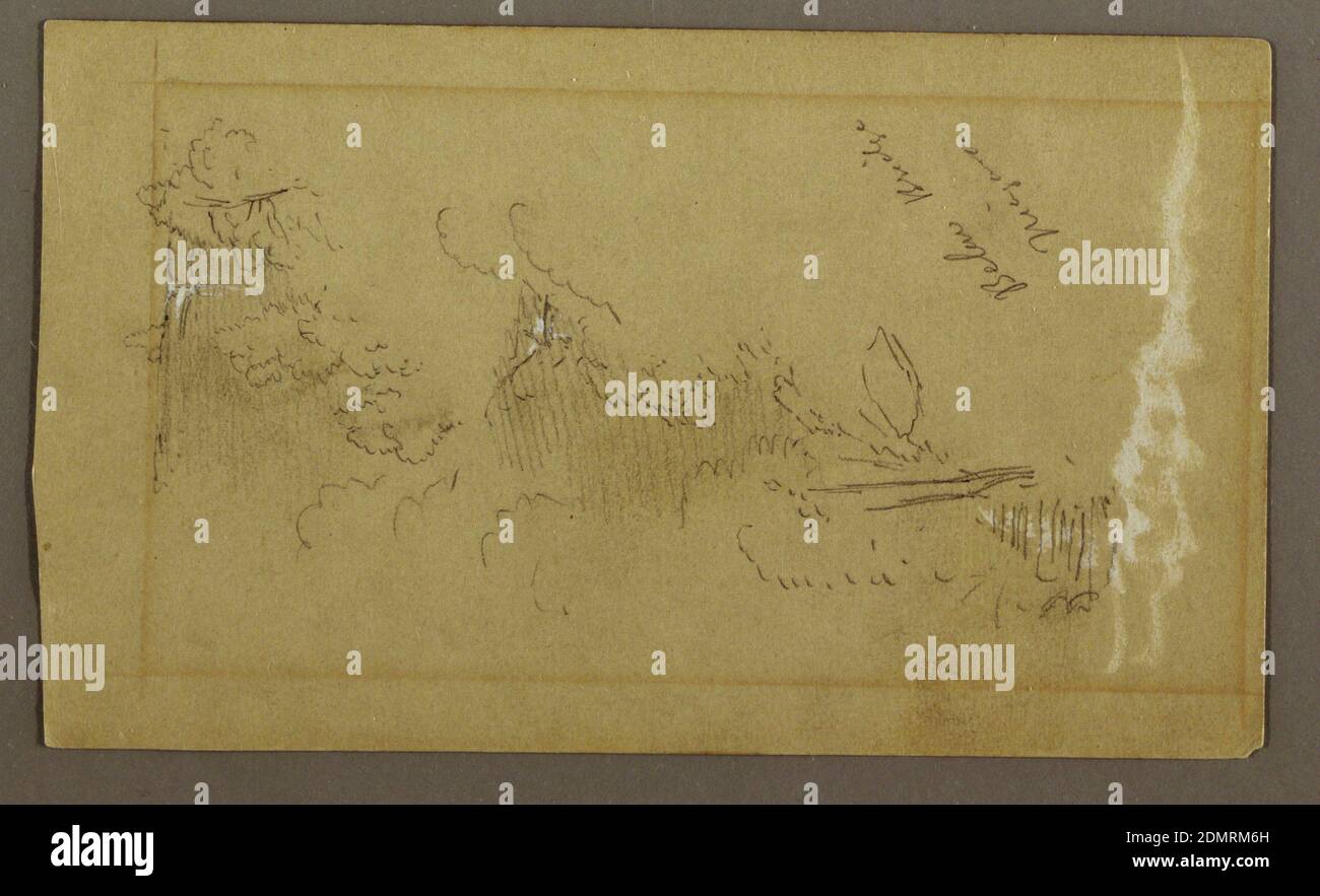 Below the Bridge, Niagara River, New York, Frederic Edwin Church ...