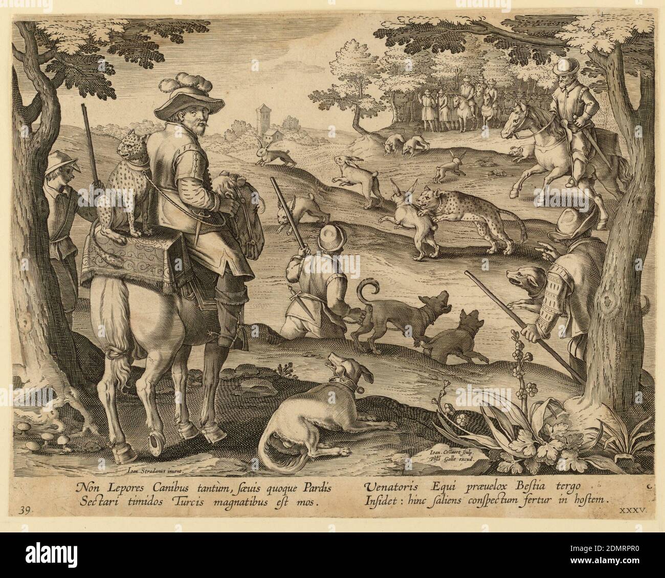 Hunters Using Captive Leopards High Resolution Stock Photography and ...