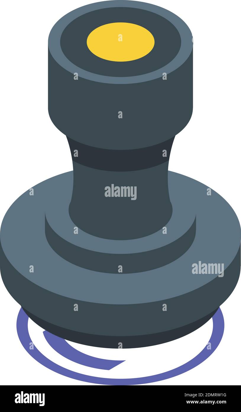 Monetization stamp icon. Isometric of monetization stamp vector icon ...