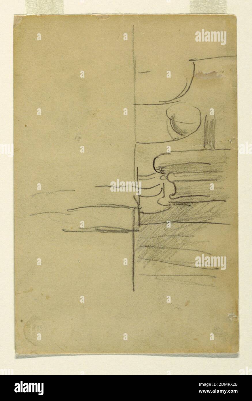 Sketch of Details of a Ship's Railing, Winslow Homer, American, 1836 ...