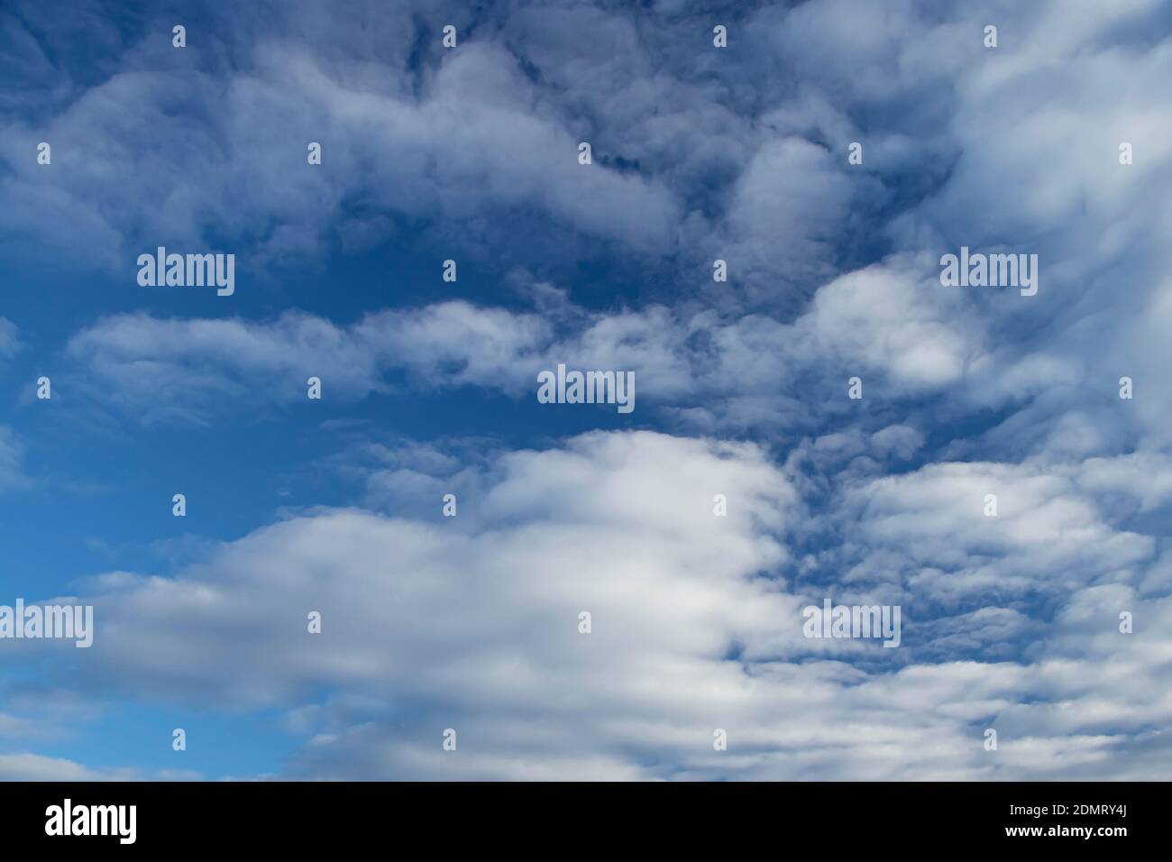 Spindrift clouds. Blue sky with white clouds. Sky background Stock ...