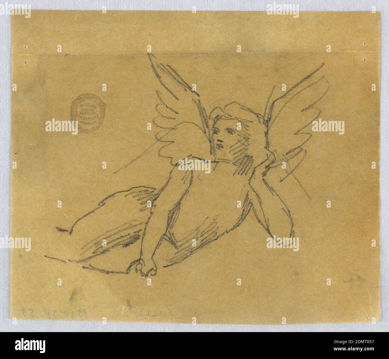 Sketch for Putto, Francis Augustus Lathrop, American, 1849 - 1909 ...