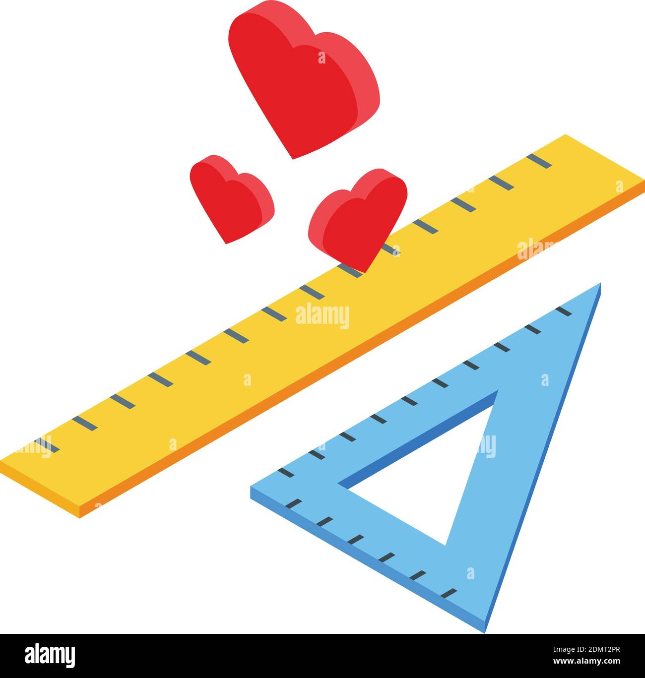 School tools icon. Isometric of school tools vector icon for web design ...