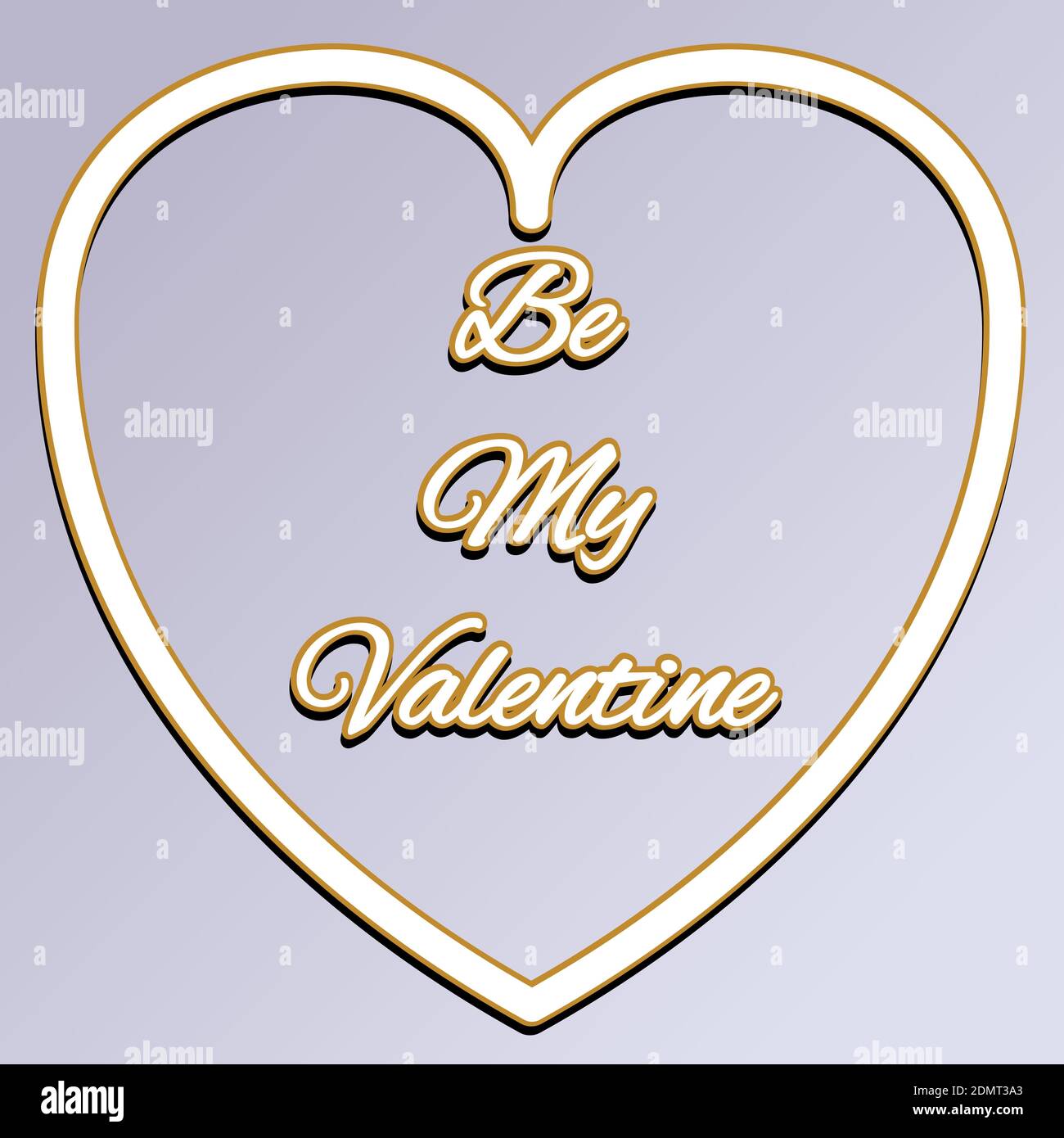 A very Creative design of Will you be my valentine art in white color ...