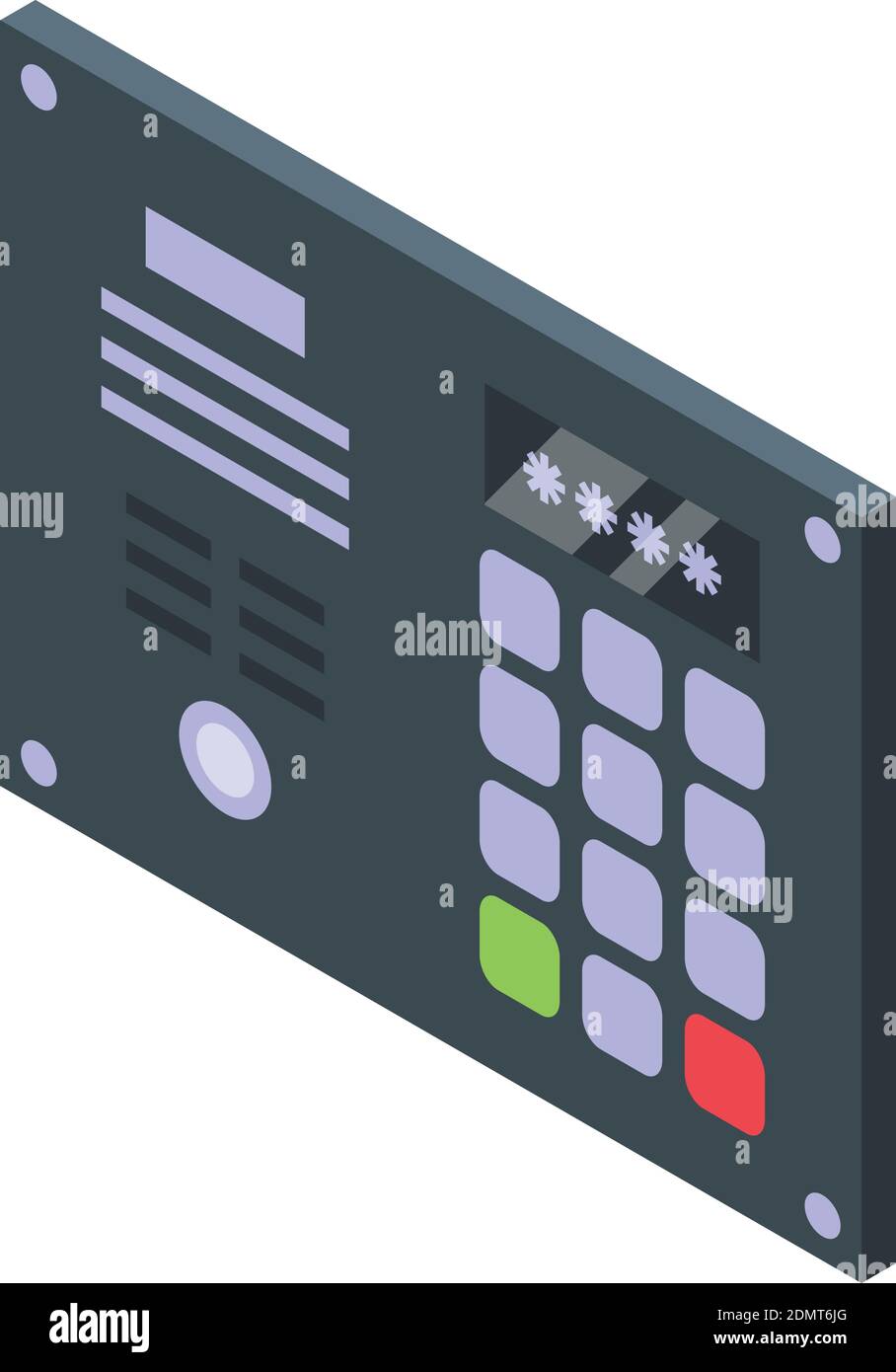 Password panel icon. Isometric of password panel vector icon for web ...