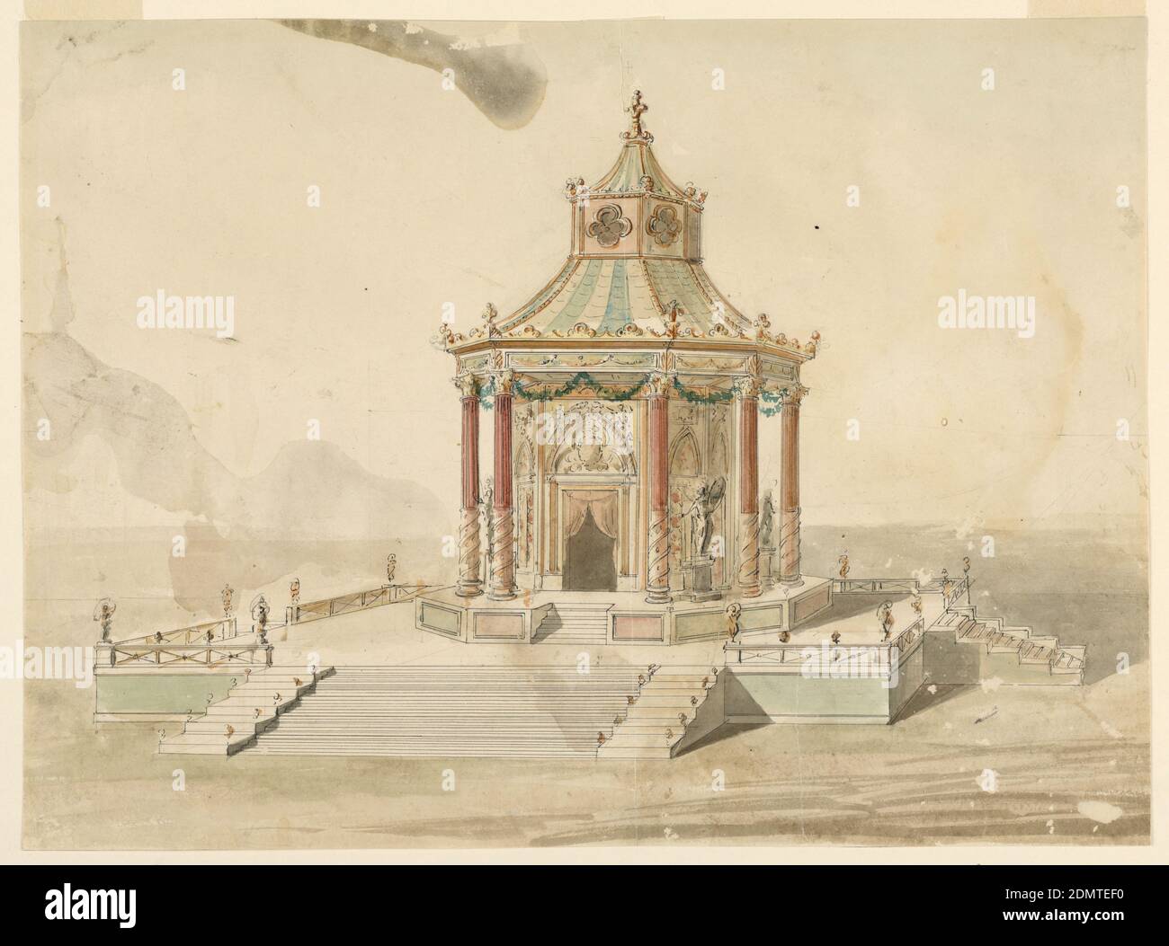 Octagonal pavilion stands hi-res stock photography and images - Alamy