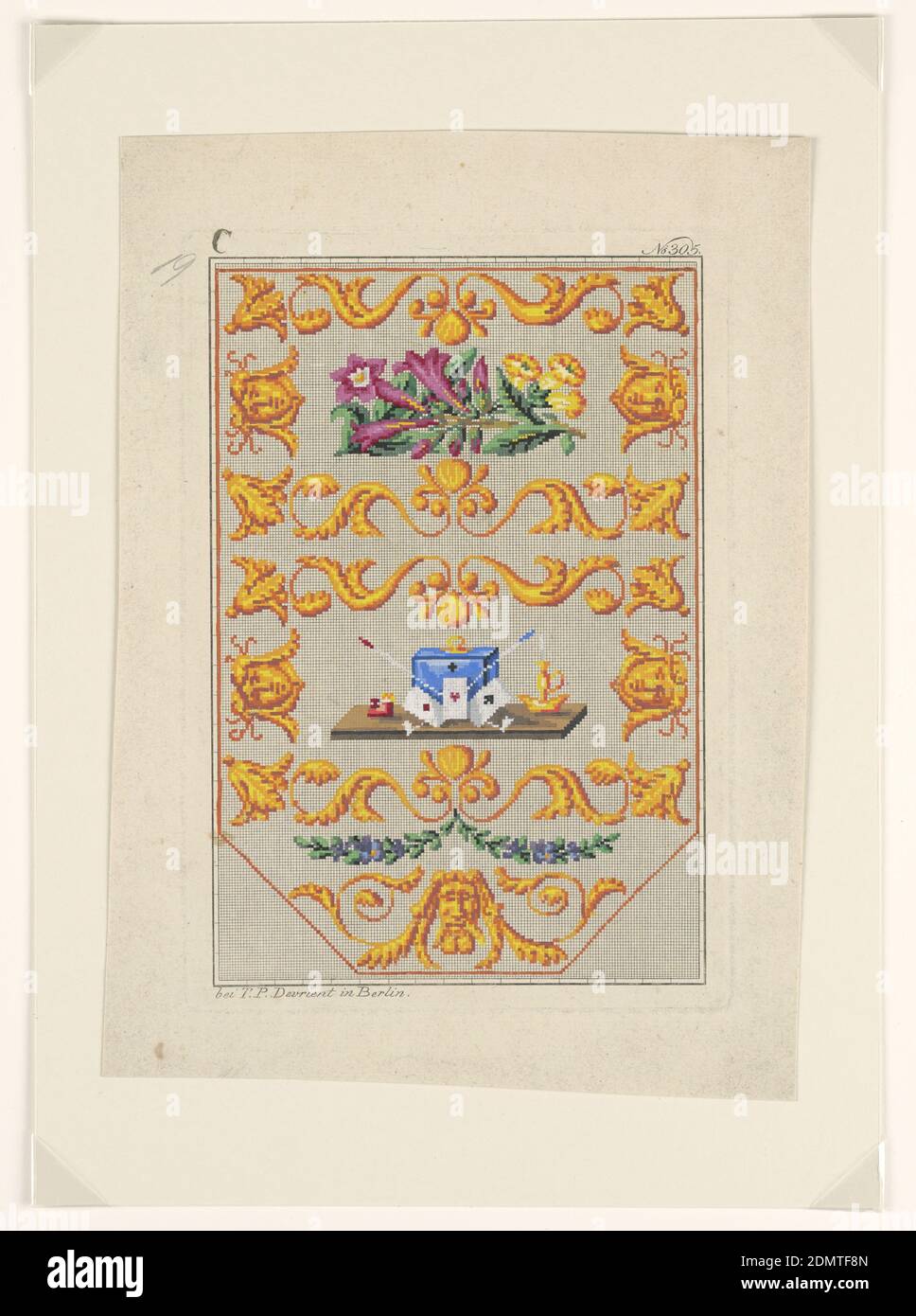 Berlin work embroidery hi-res stock photography and images - Alamy