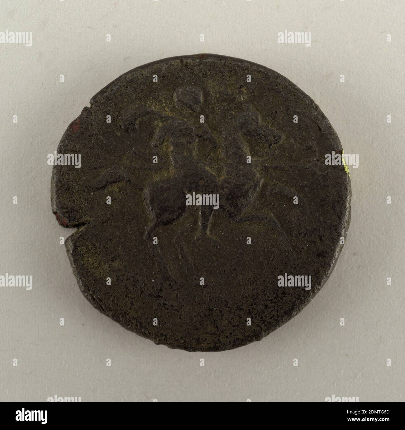 Sestertius of Emperor Trajan, Cast bronze, Obverse: bust facing right ...