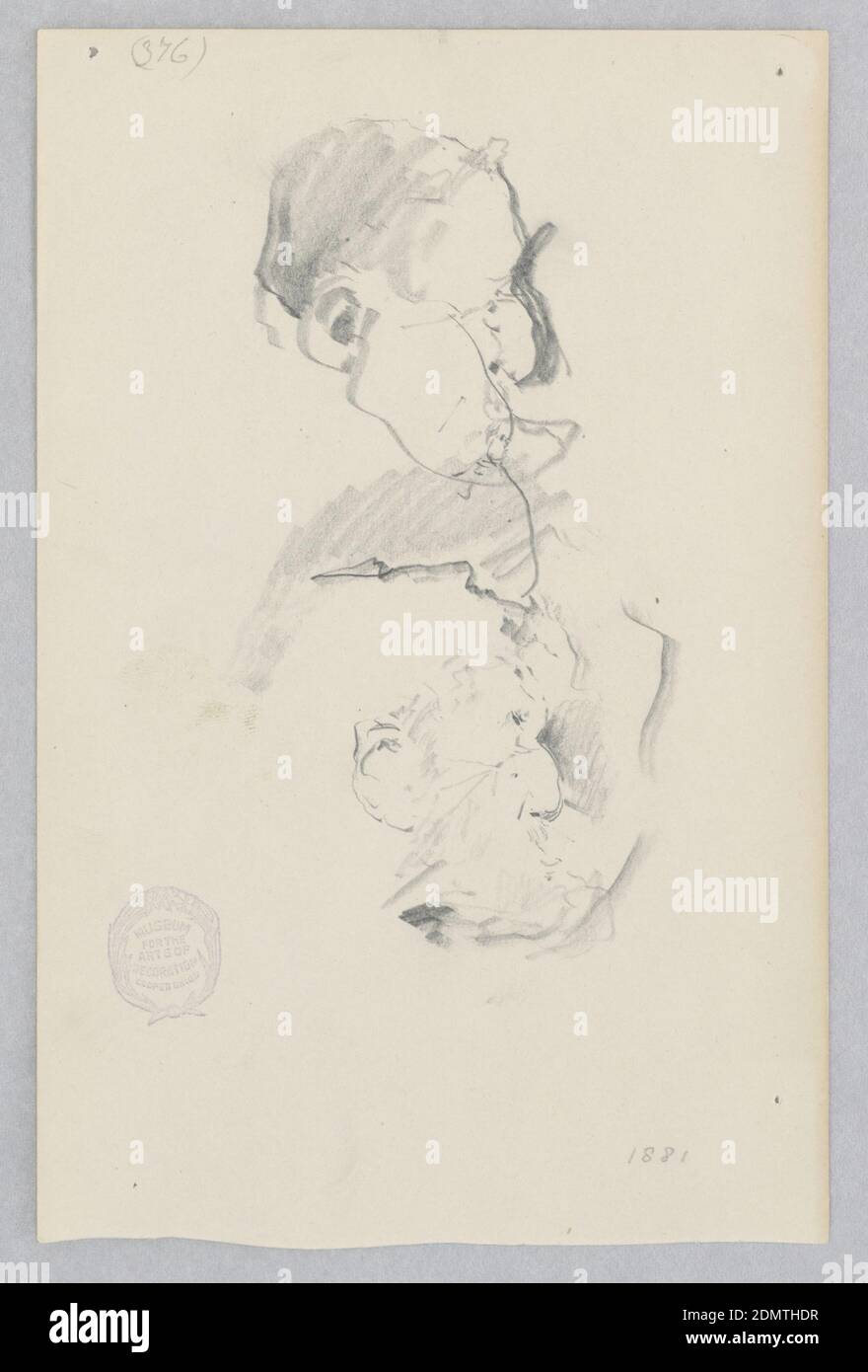 Two profile sketches hi-res stock photography and images - Alamy