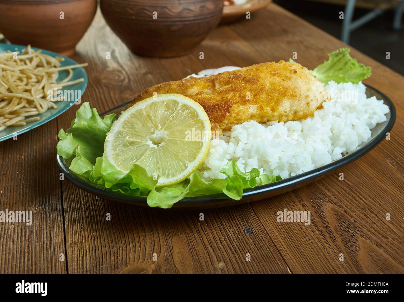 Sayadeya - Middle Eastern fish and rice dish, Egyptian dish Stock Photo ...