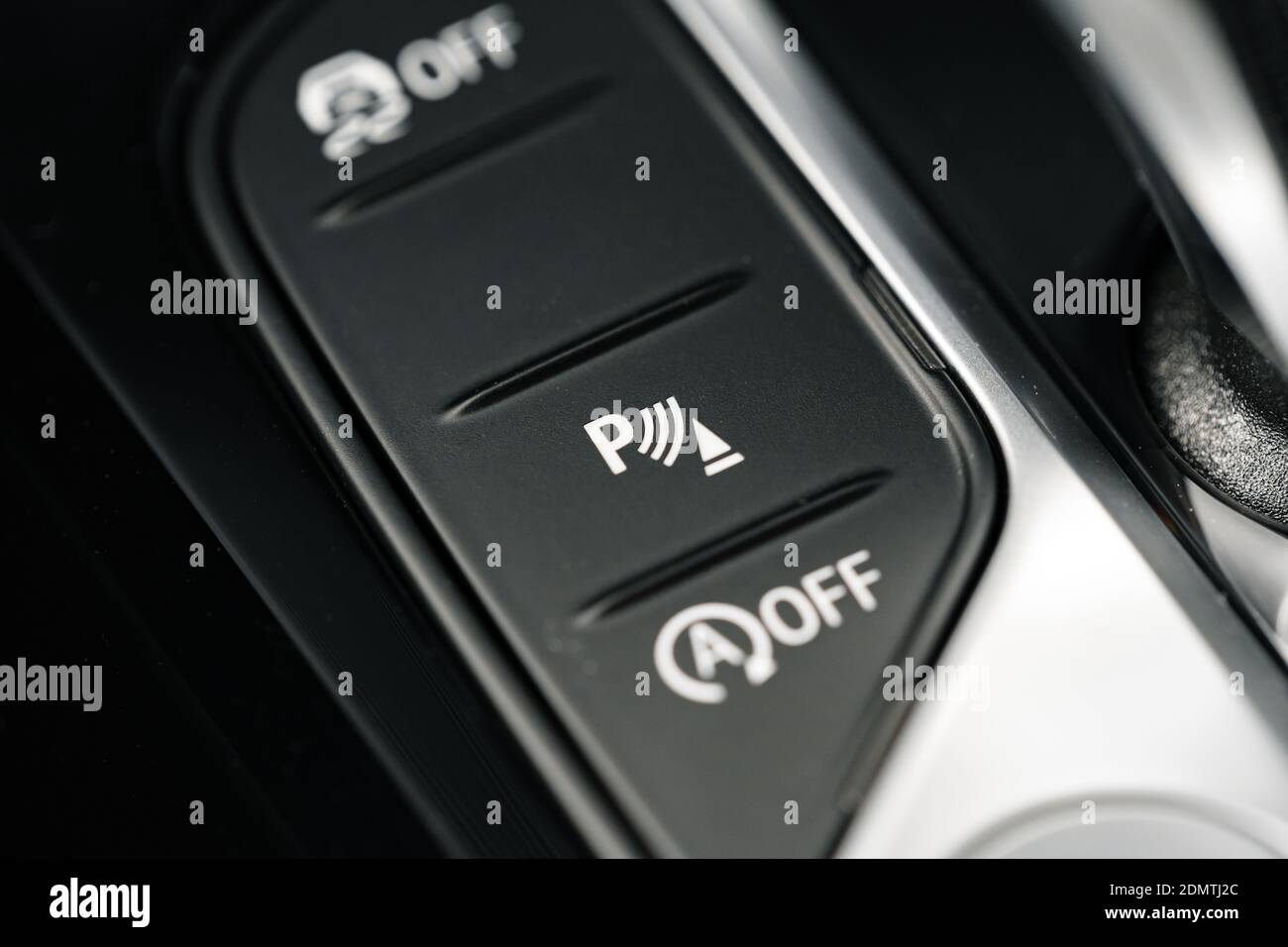 Car dashboard control panel buttons close up Stock Photo - Alamy