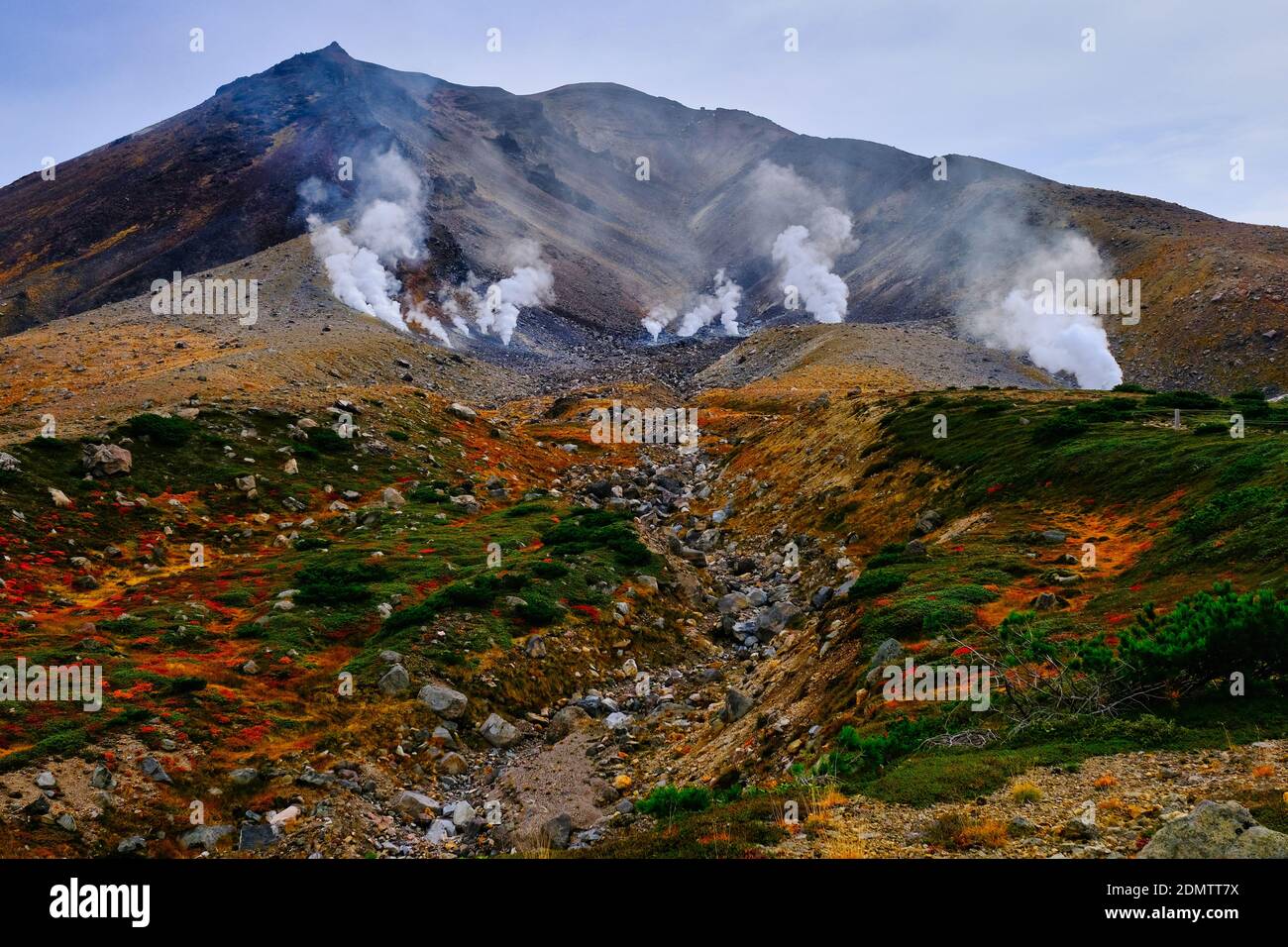 Mt. Asahi in Autumn, Hokkaido, Japan Stock Photo - Alamy
