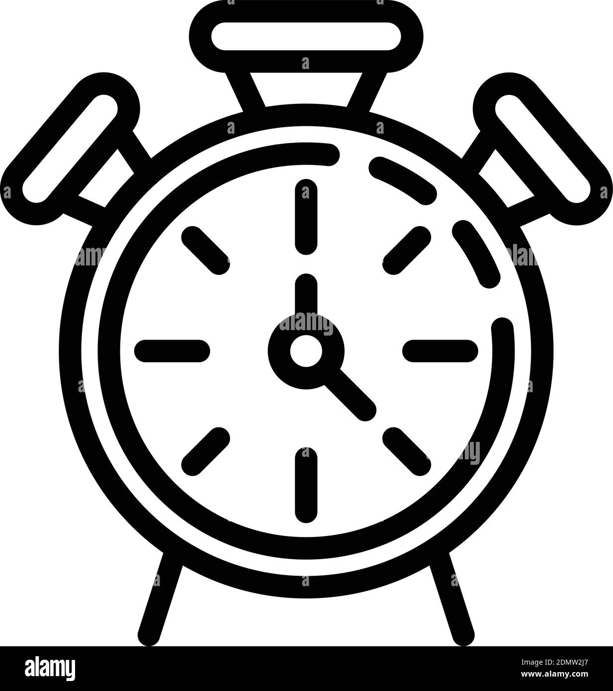 Time stopwatch icon. Outline time stopwatch vector icon for web design ...