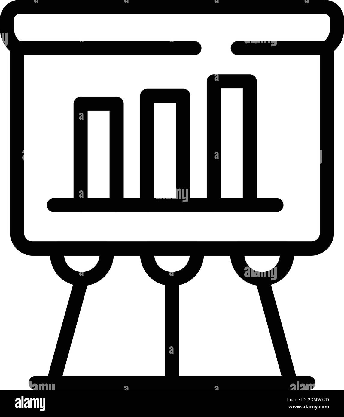 Problem chart icon. Outline problem chart vector icon for web design ...