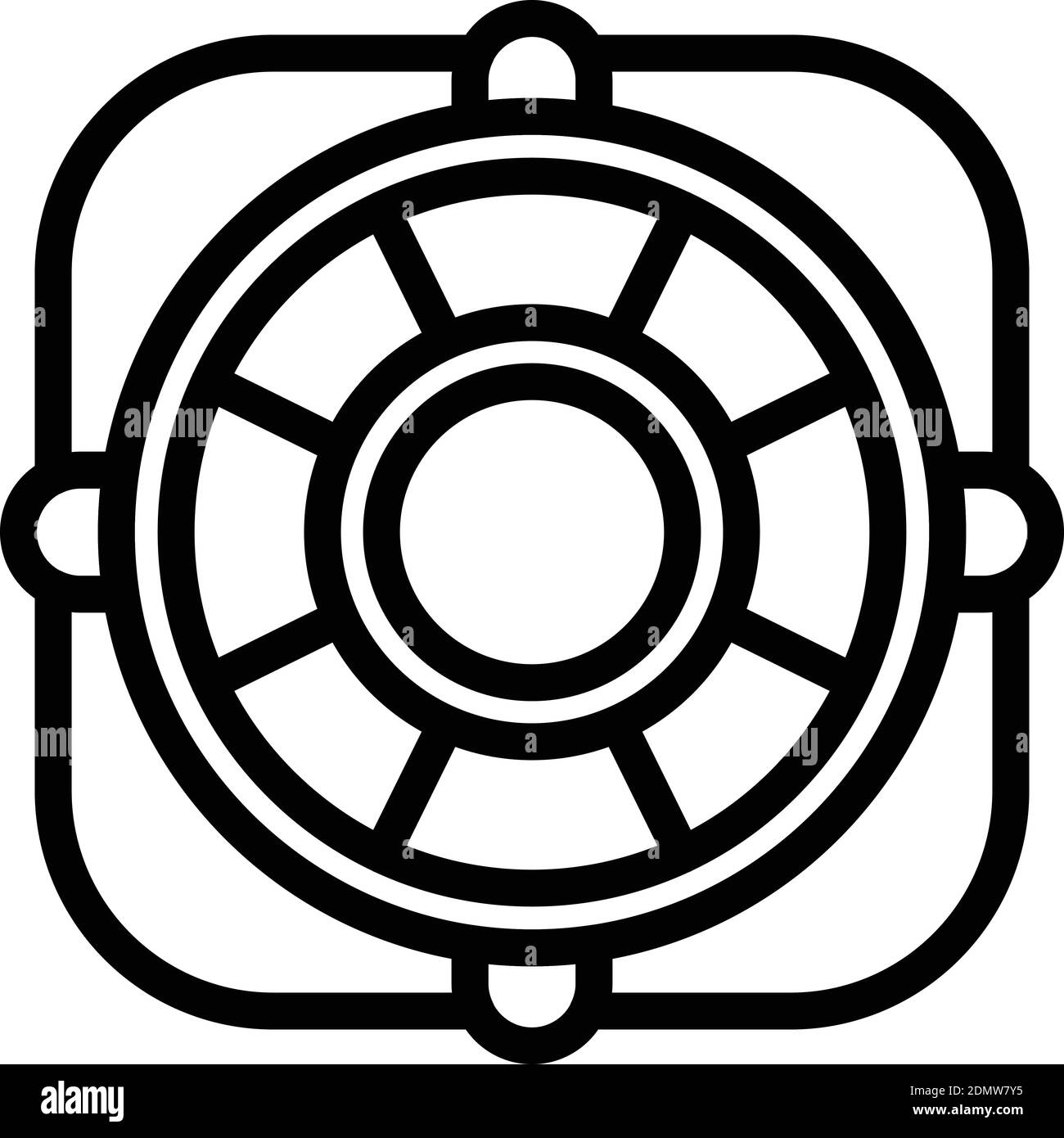 Service problem icon. Outline service problem vector icon for web ...