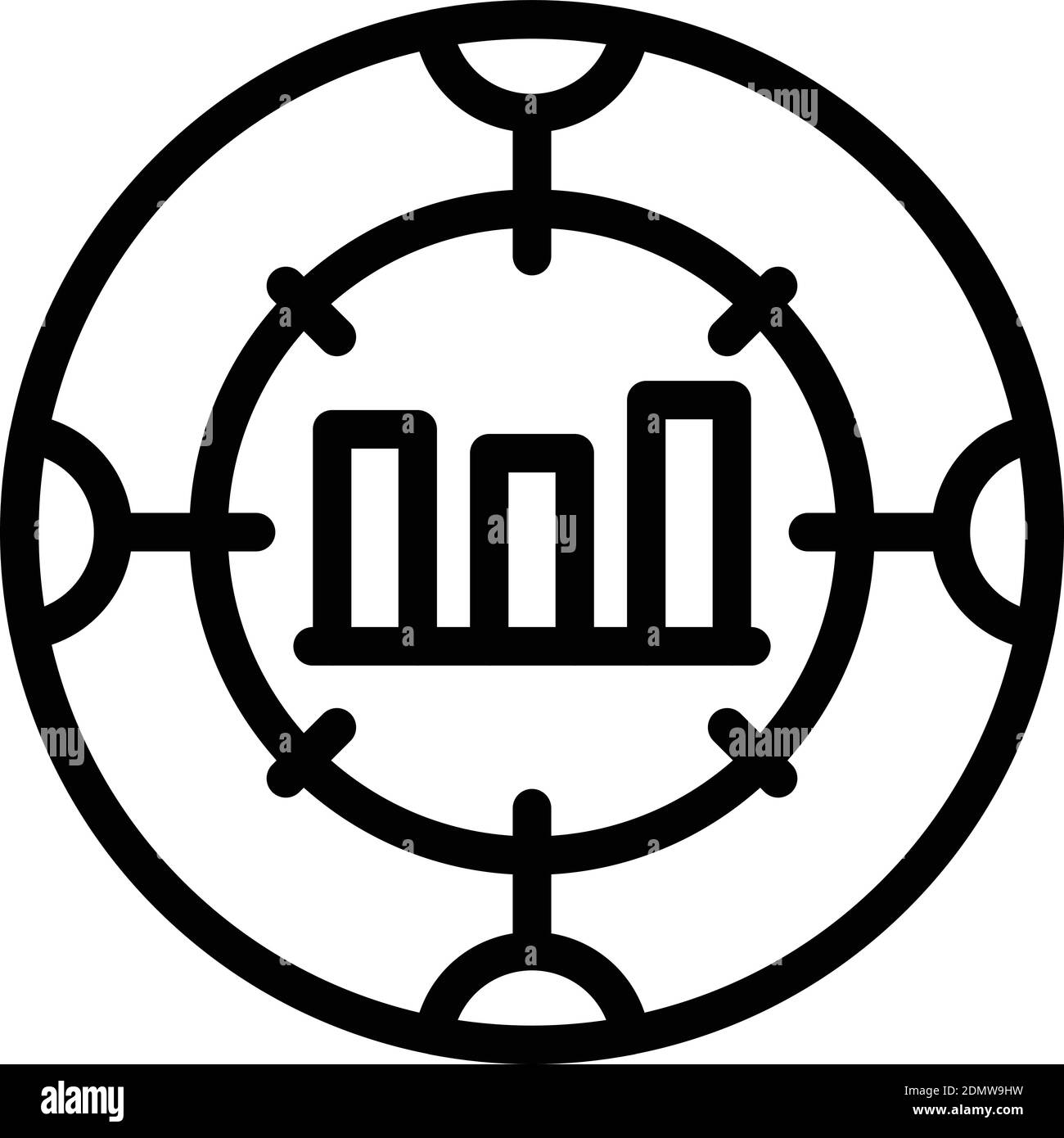 Problem results icon. Outline problem results vector icon for web ...